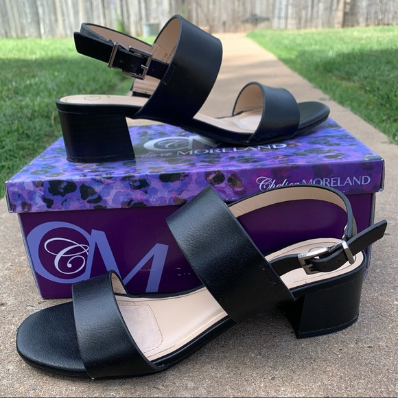 Chelsea Moreland | Shoes | Chelsea Moreland Black Audrey 2 Inch Heel ...